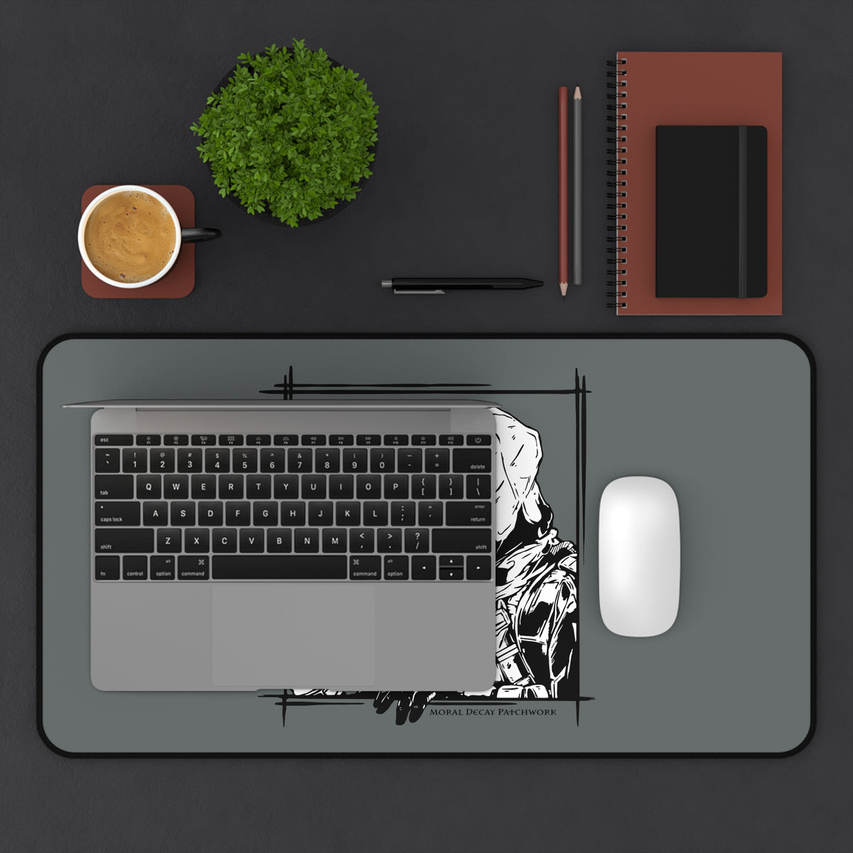 Triggerman Desk Mat – Moral Decay Patchwork