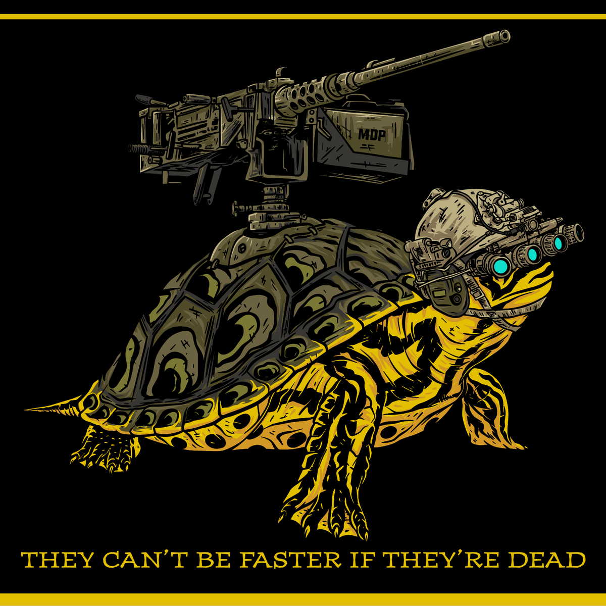 War Turtle Flag – Moral Decay Patchwork