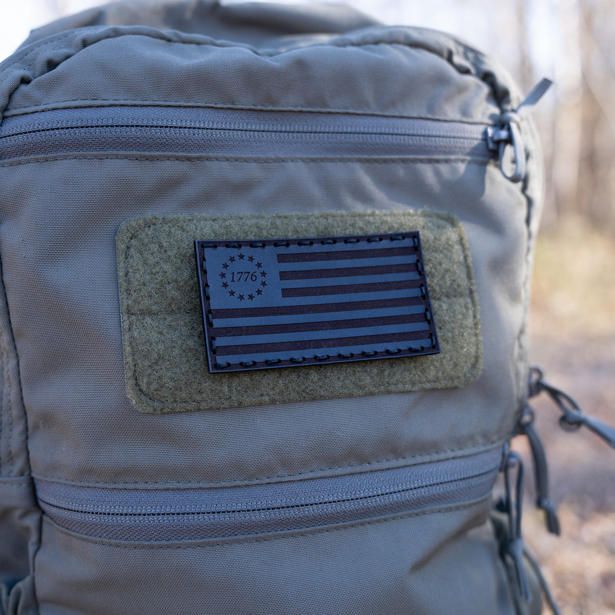 Betsy Ross Flag Leather Patch – Moral Decay Patchwork