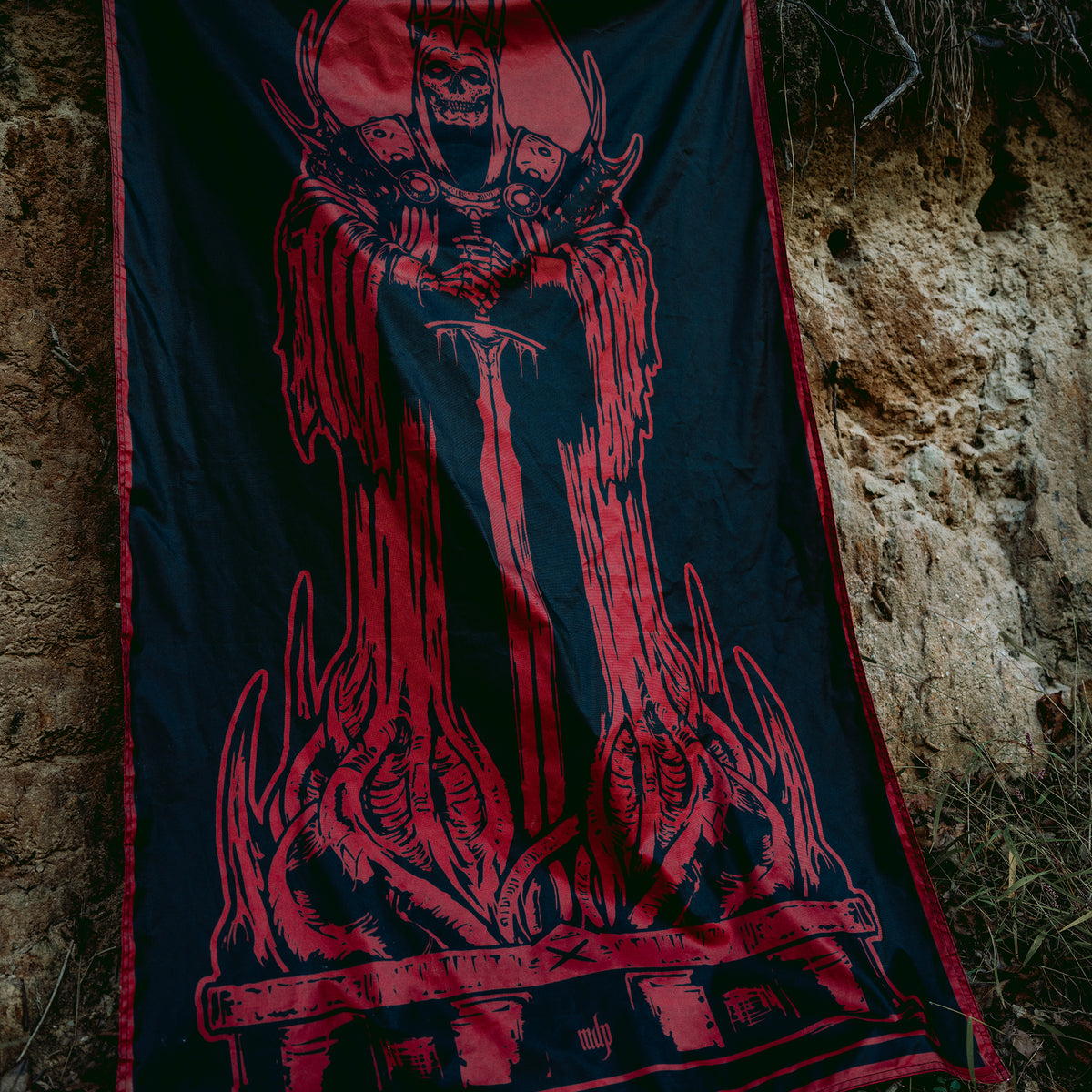 King Slayer Flag – Moral Decay Patchwork