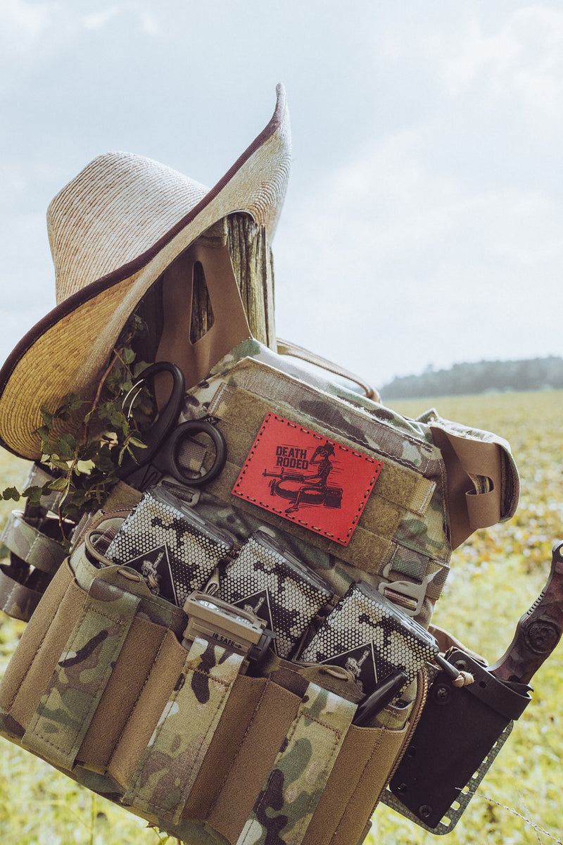 Death Rodeo Leather Patch – Moral Decay Patchwork