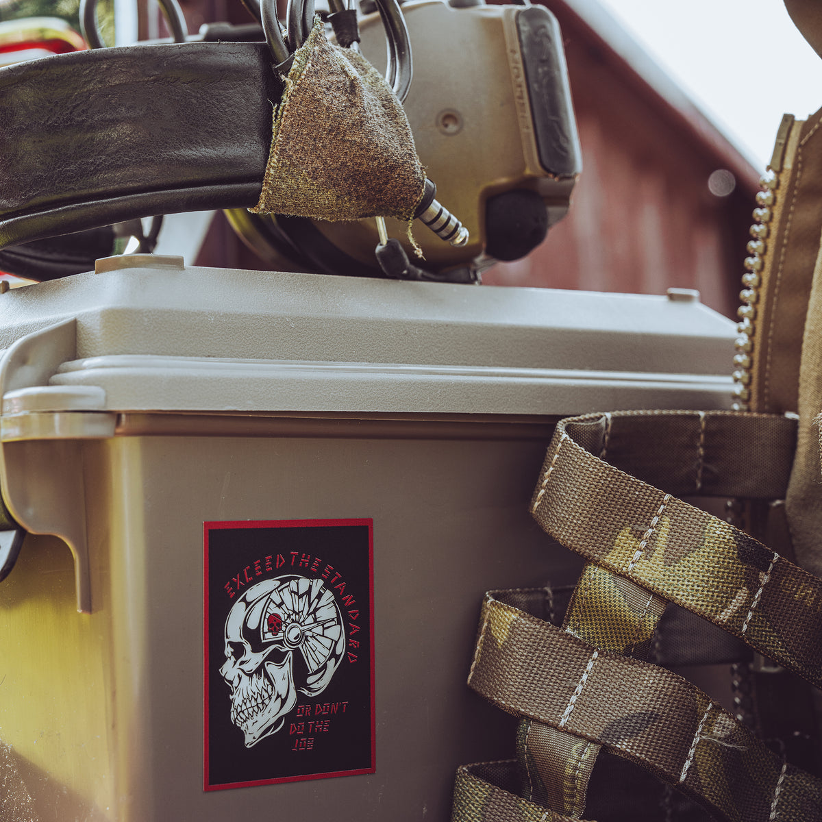 Exceed the Standard Slap – Moral Decay Patchwork