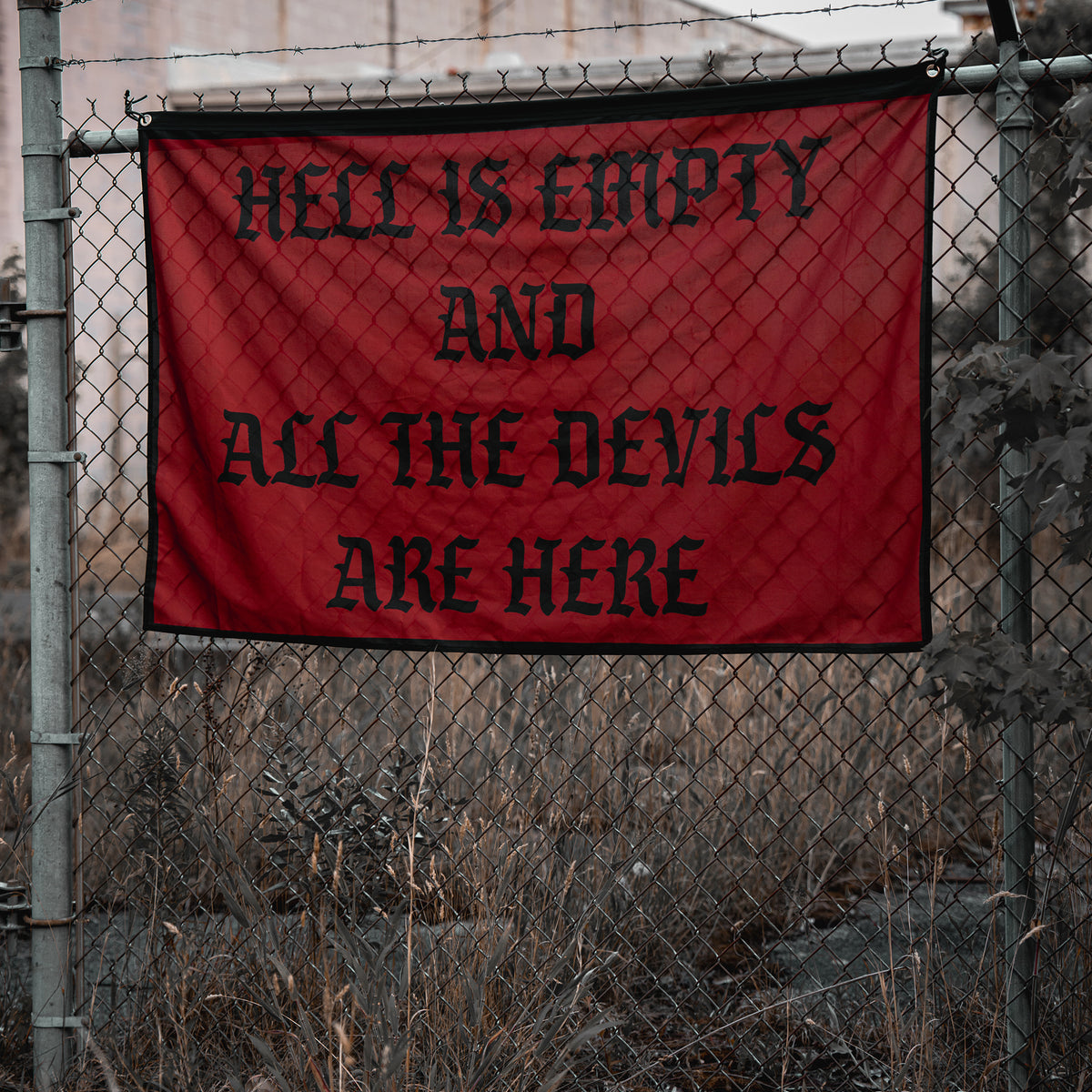 Hell is Empty Flag – Moral Decay Patchwork