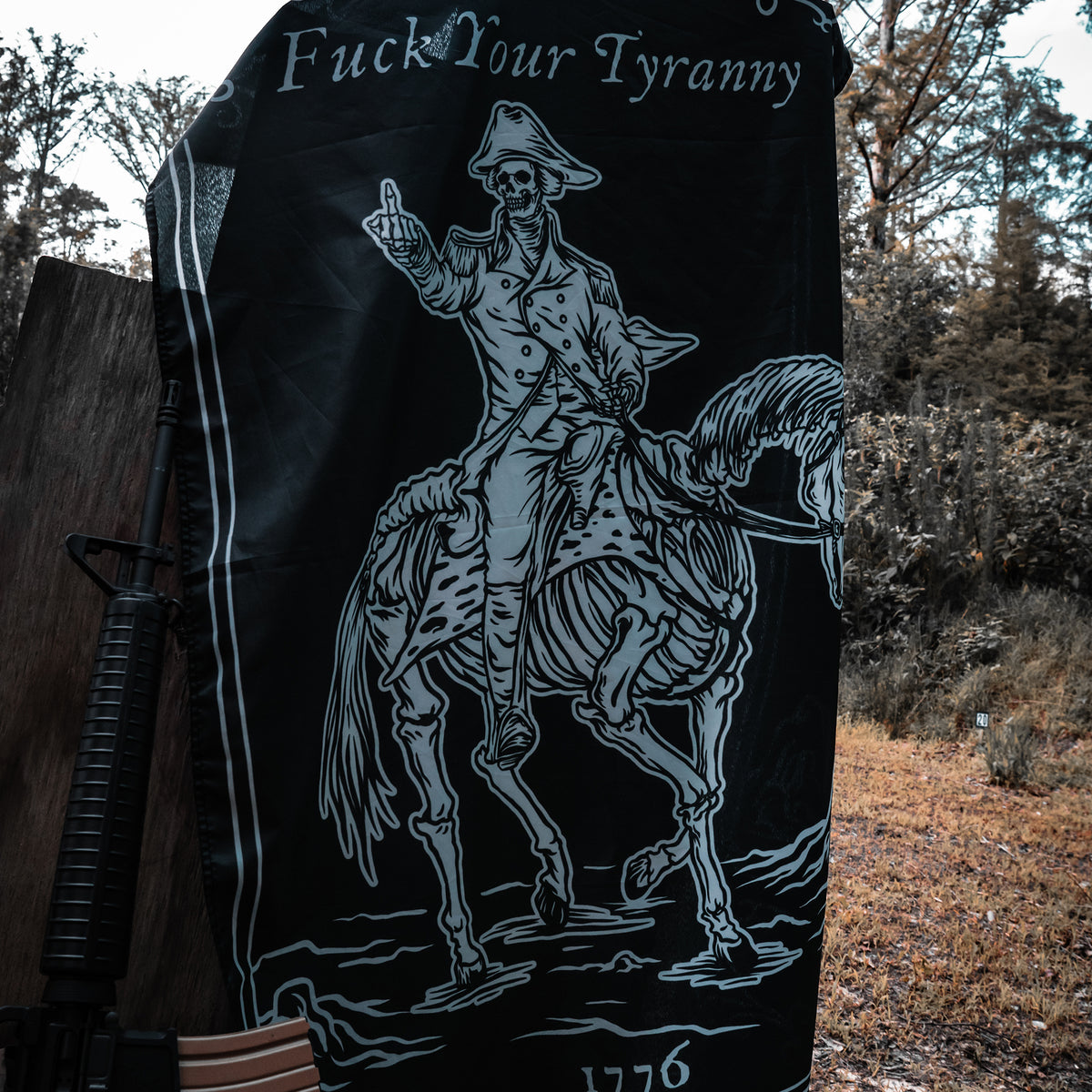 Pissed off Georgie Flag – Moral Decay Patchwork