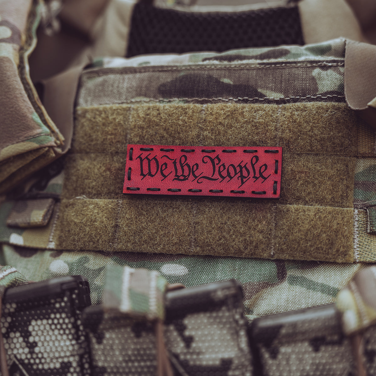 We the People Leather Patch – Moral Decay Patchwork