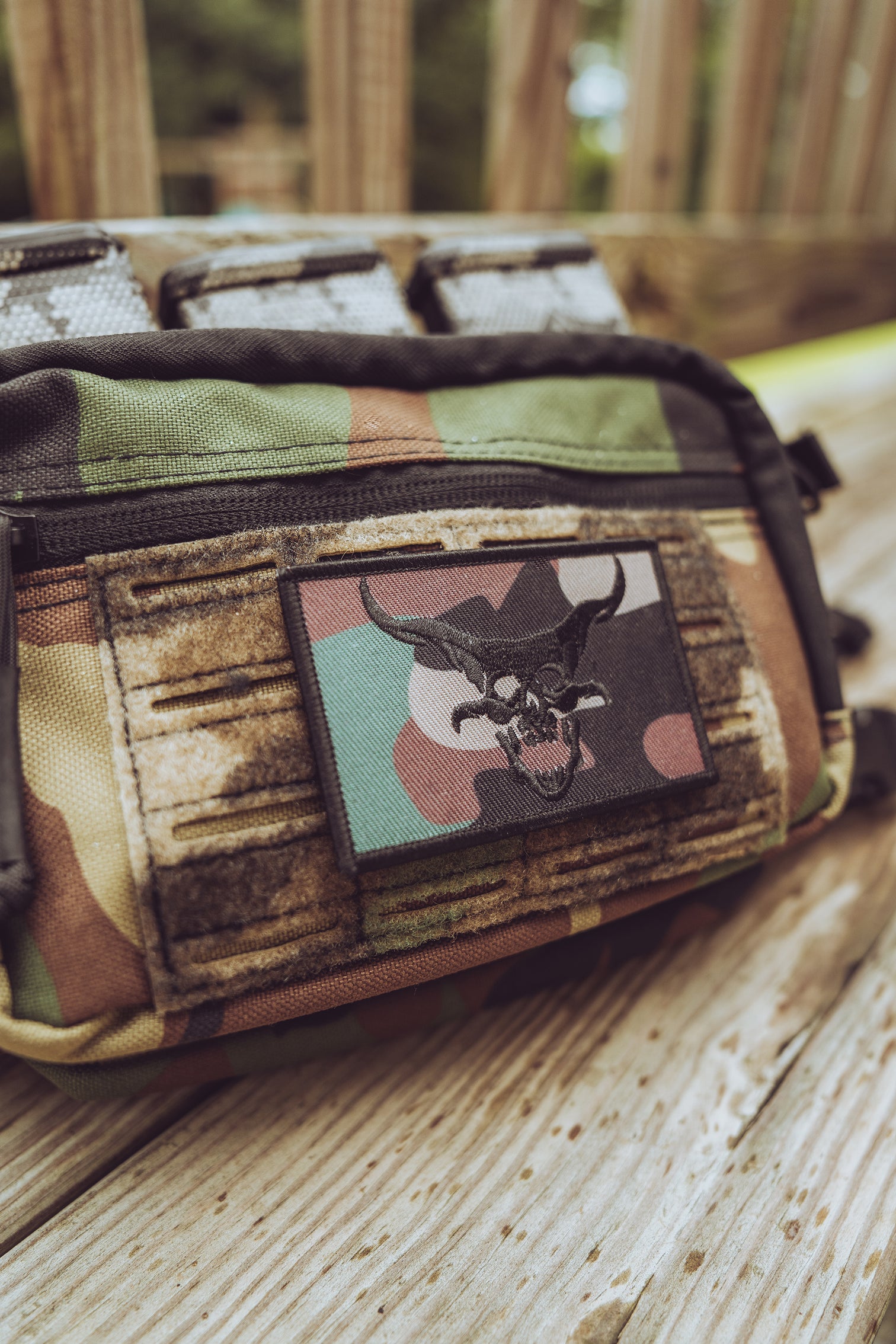 Handcrafted Leather Goods. Premium Patches. Moral Decay Patchwork.