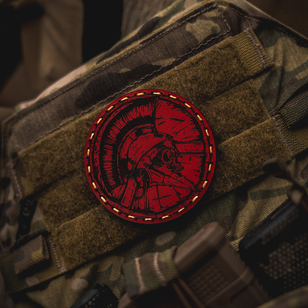 Armor Up Leather Patch – Moral Decay Patchwork