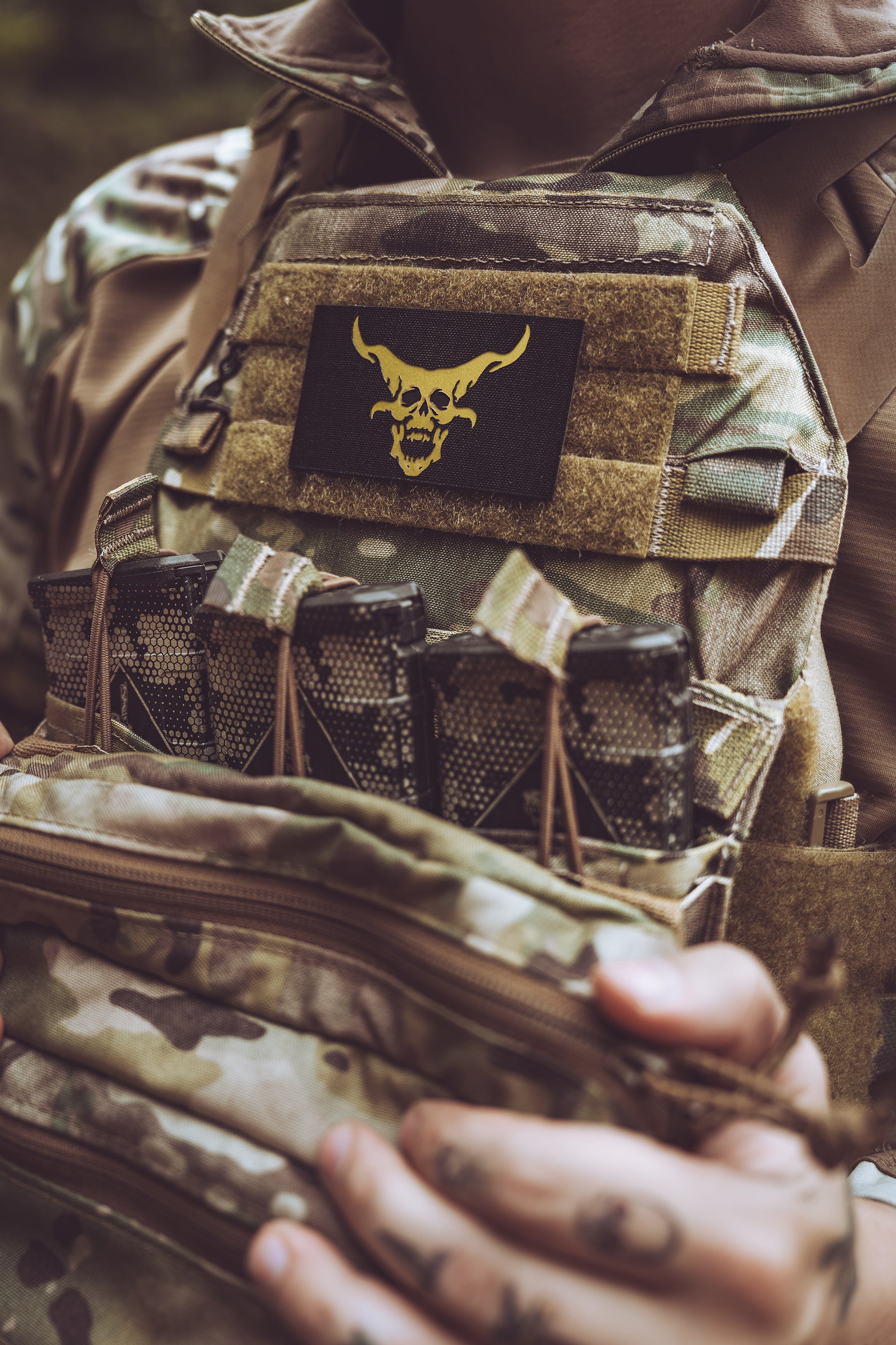 Handcrafted Leather Goods. Premium Patches. Moral Decay Patchwork.