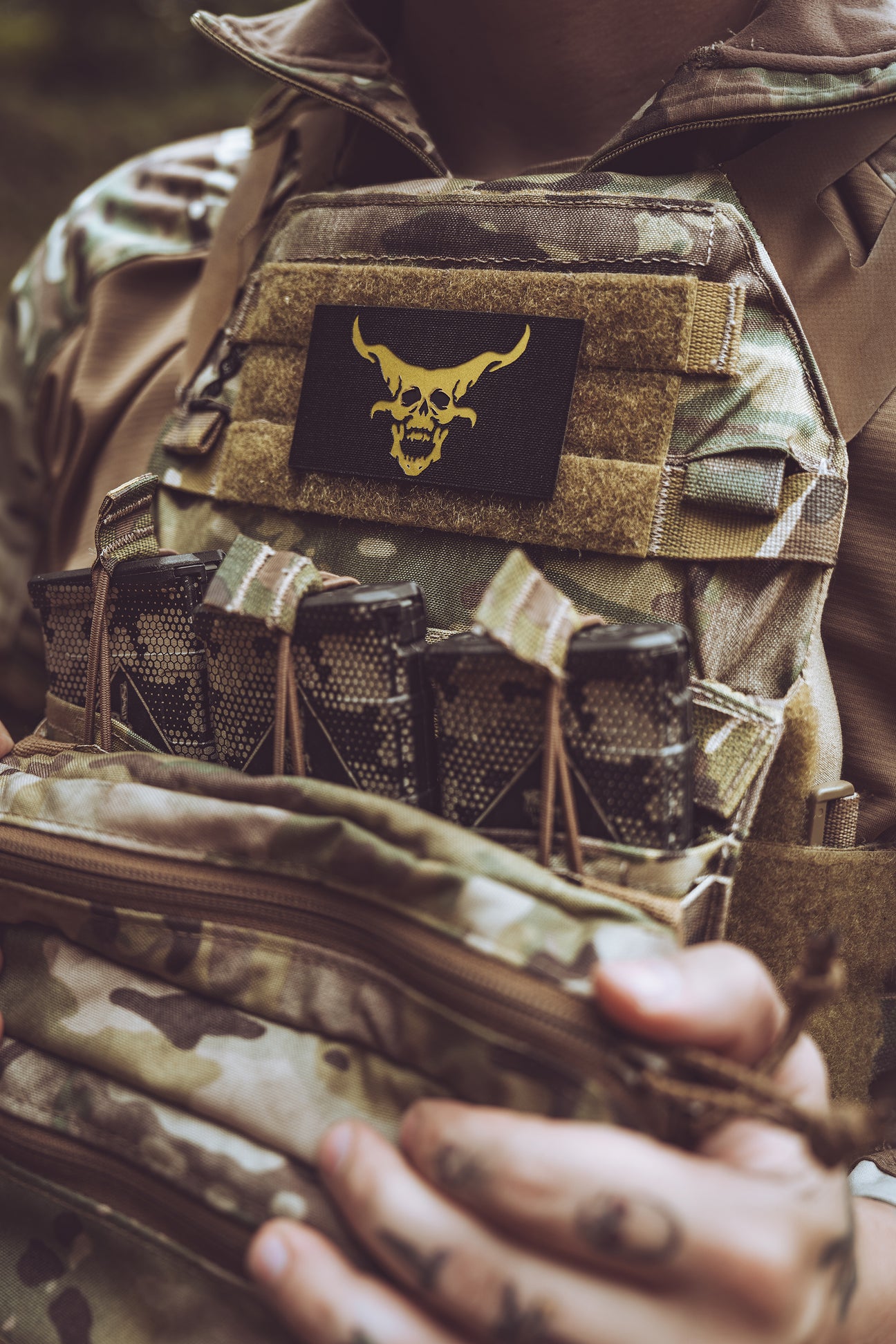 Handcrafted Leather Goods. Premium Patches. Moral Decay Patchwork.