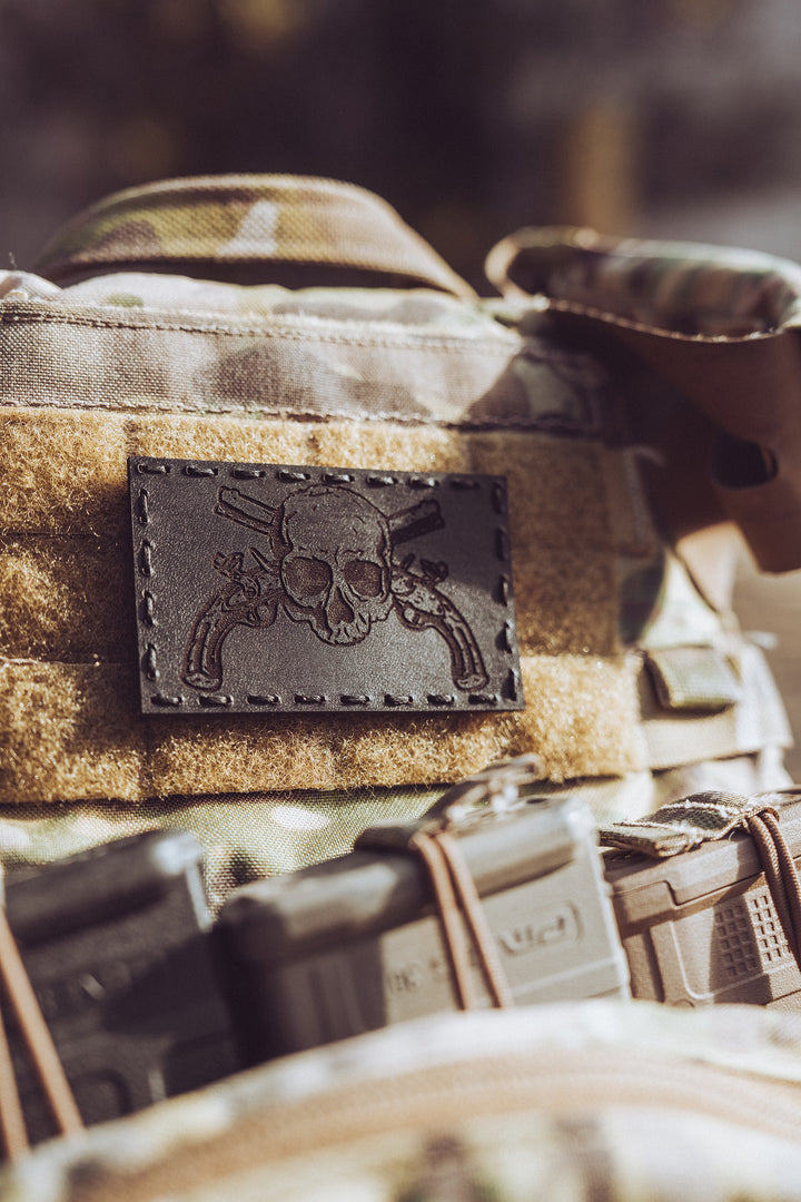 Handcrafted Leather Goods. Premium Patches. Moral Decay Patchwork.