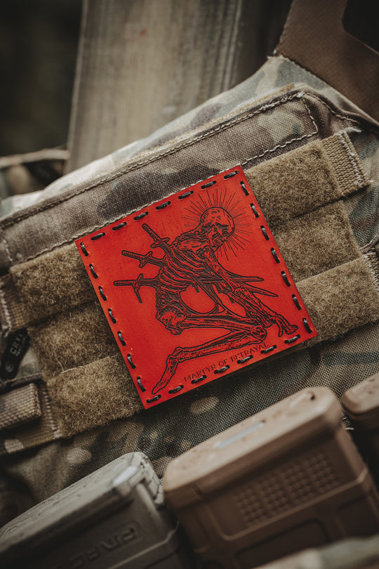 Handcrafted Leather Goods. Premium Patches. Moral Decay Patchwork.