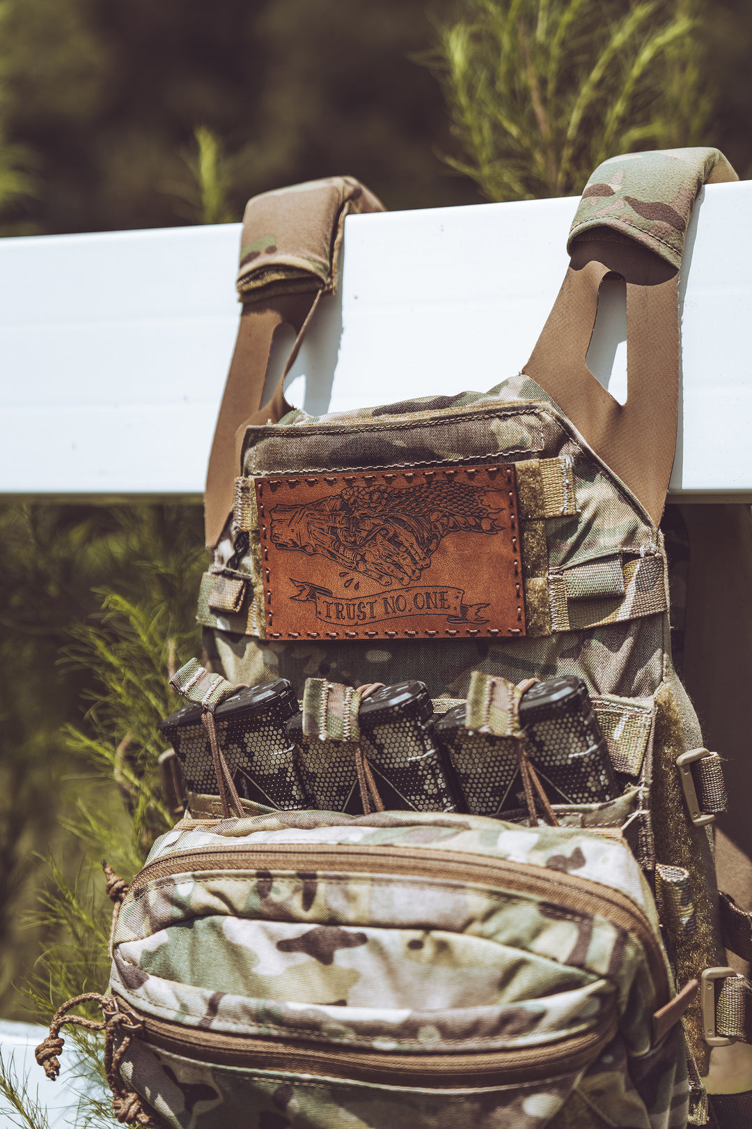 Handcrafted Leather Goods. Premium Patches. Moral Decay Patchwork.