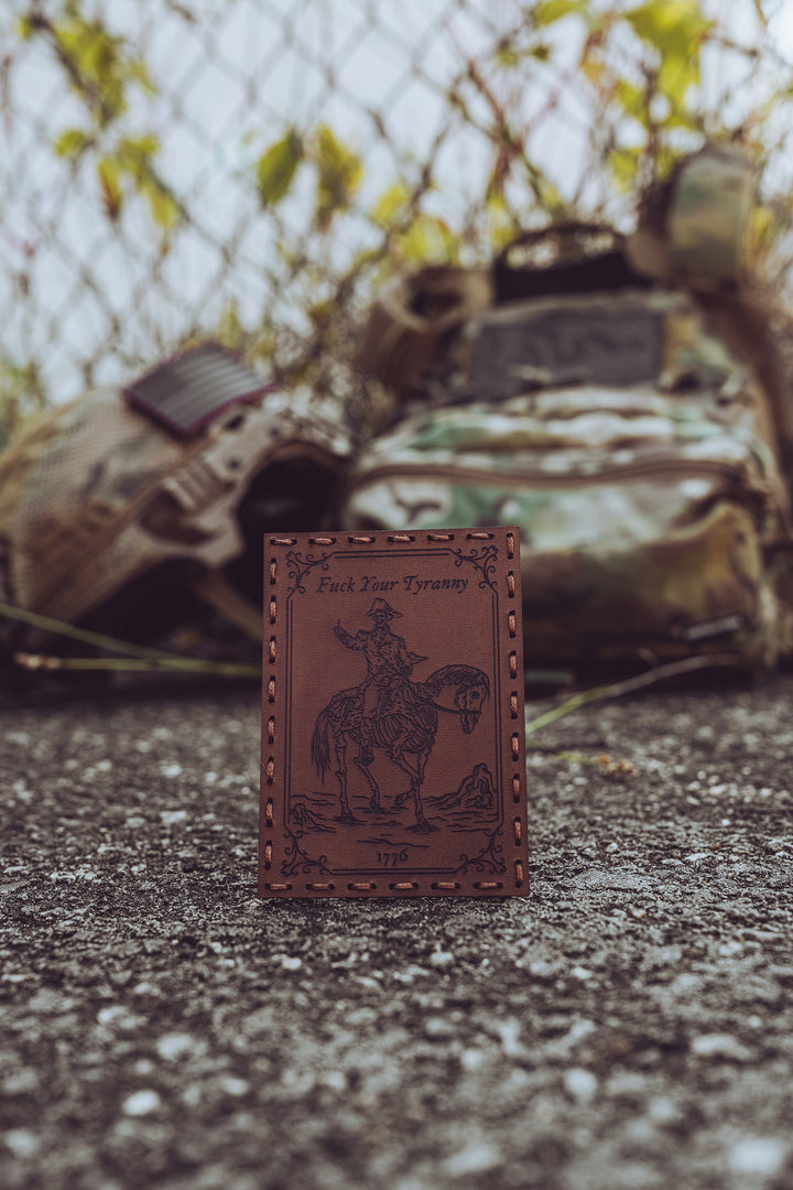 Handcrafted Leather Goods. Premium Patches. Moral Decay Patchwork.